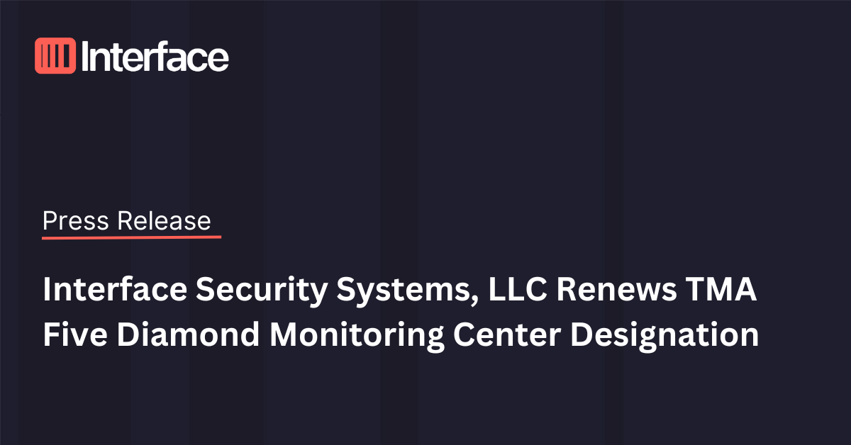 TMA Five Diamond Monitoring Center Designation Renewed